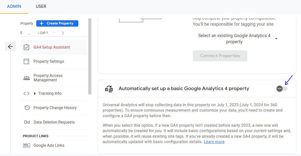 How to set up Google Analytics 4 (GA4) on an existing site