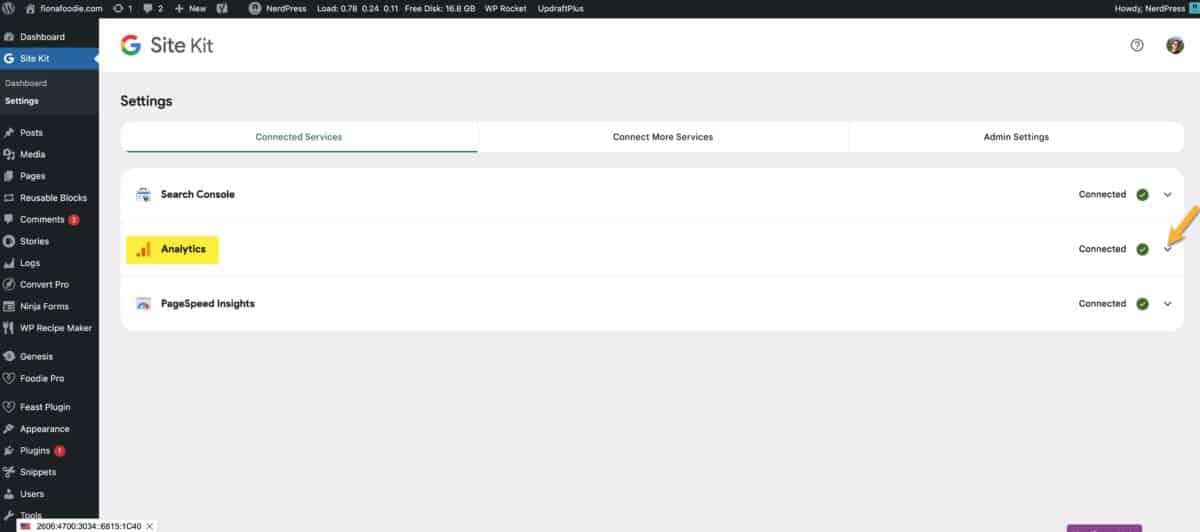 How to Add GA4 to Your Site via the Site Kit Plugin - NerdPress®