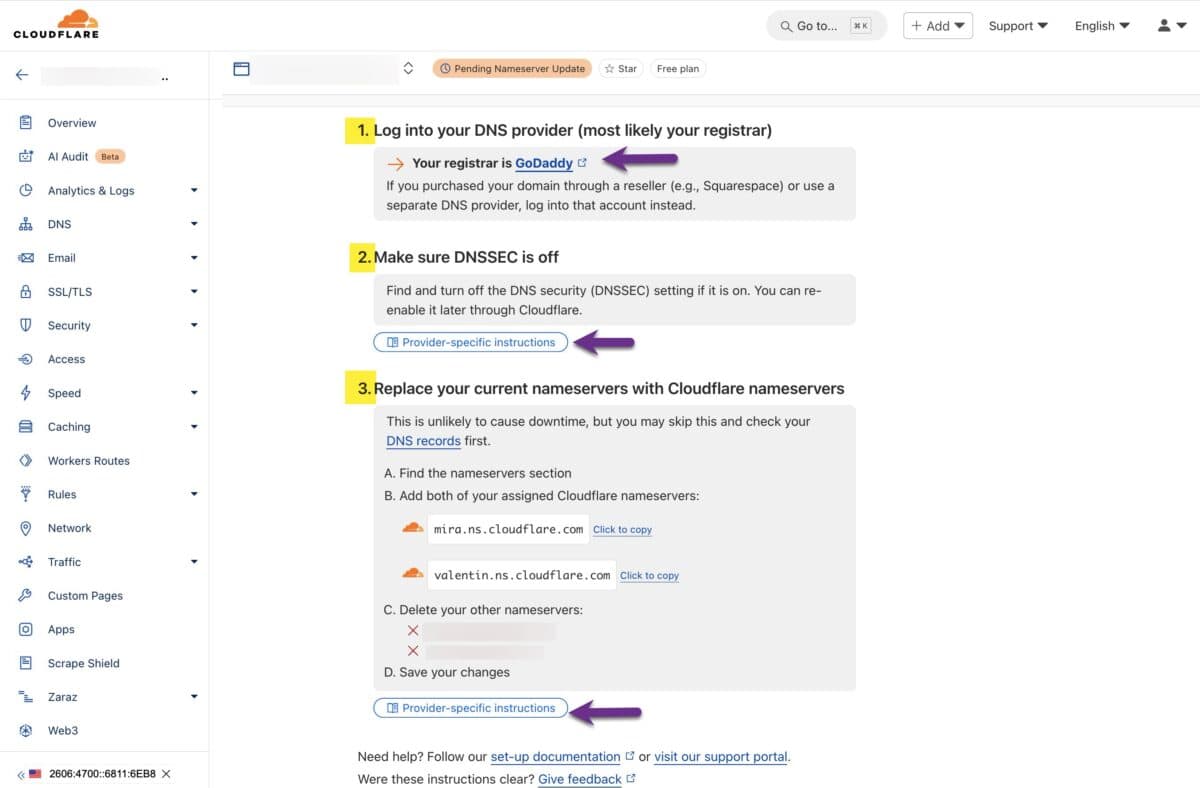 How to transfer your DNS management to Cloudflare - NerdPress®